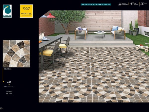 Porcelain outdoor tiles for patio,garden and pathway - Stone tiles