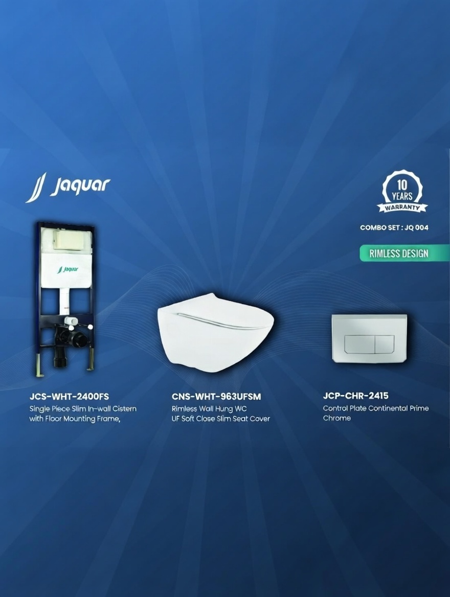 Jaquar Wall Hung WC with Cistern UAE