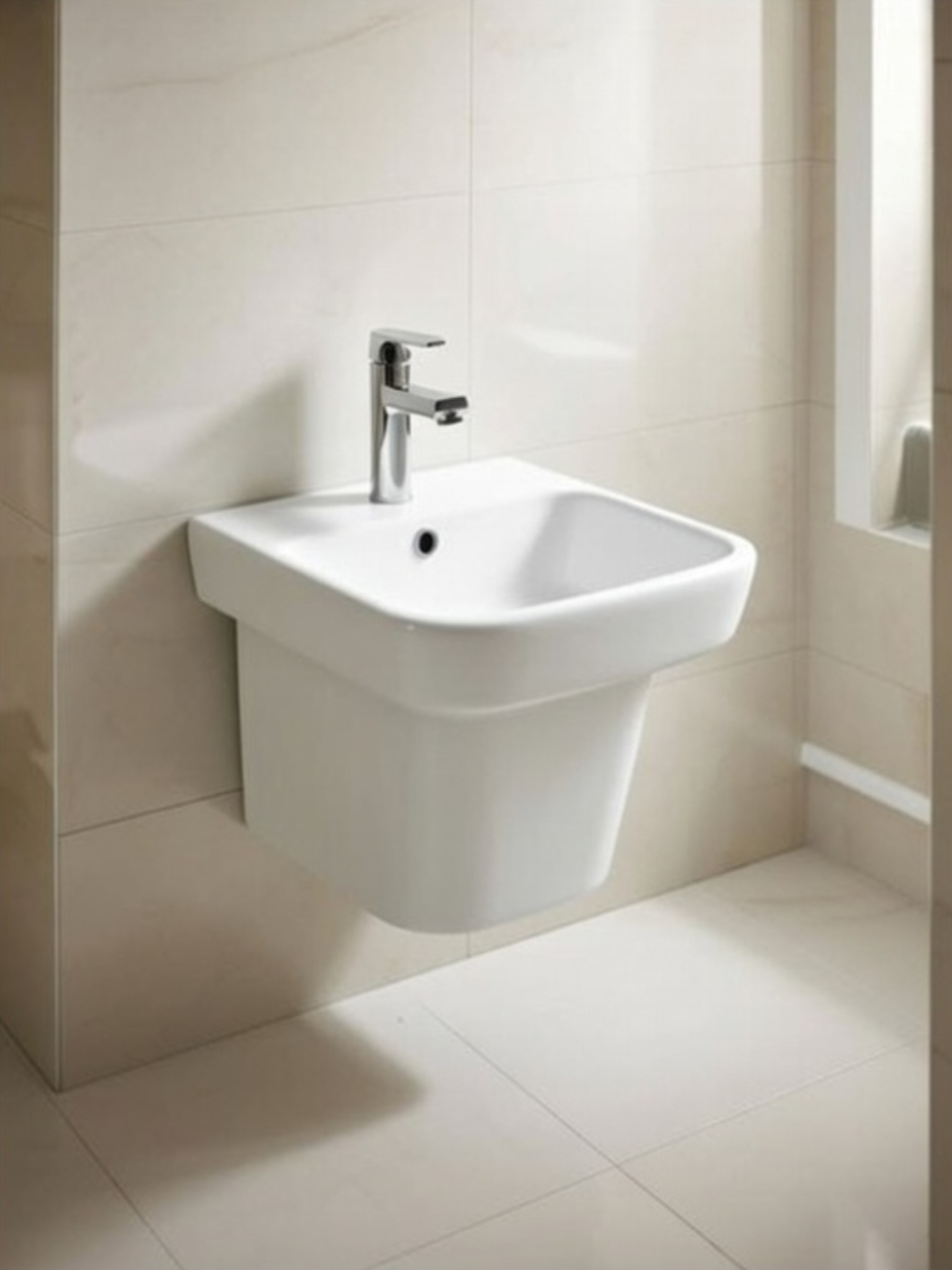 Discover the Elegance of the Starvioll S362 Wall Hung Wash Basin ...